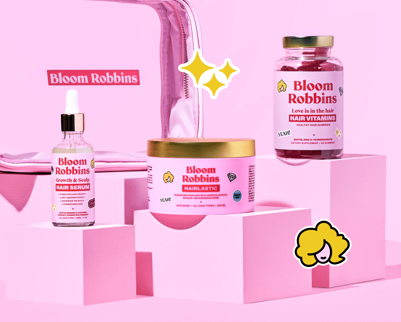 Vitamínové doplnky na podporu rastu vlasov | Bloom Robbins – Bloom ...